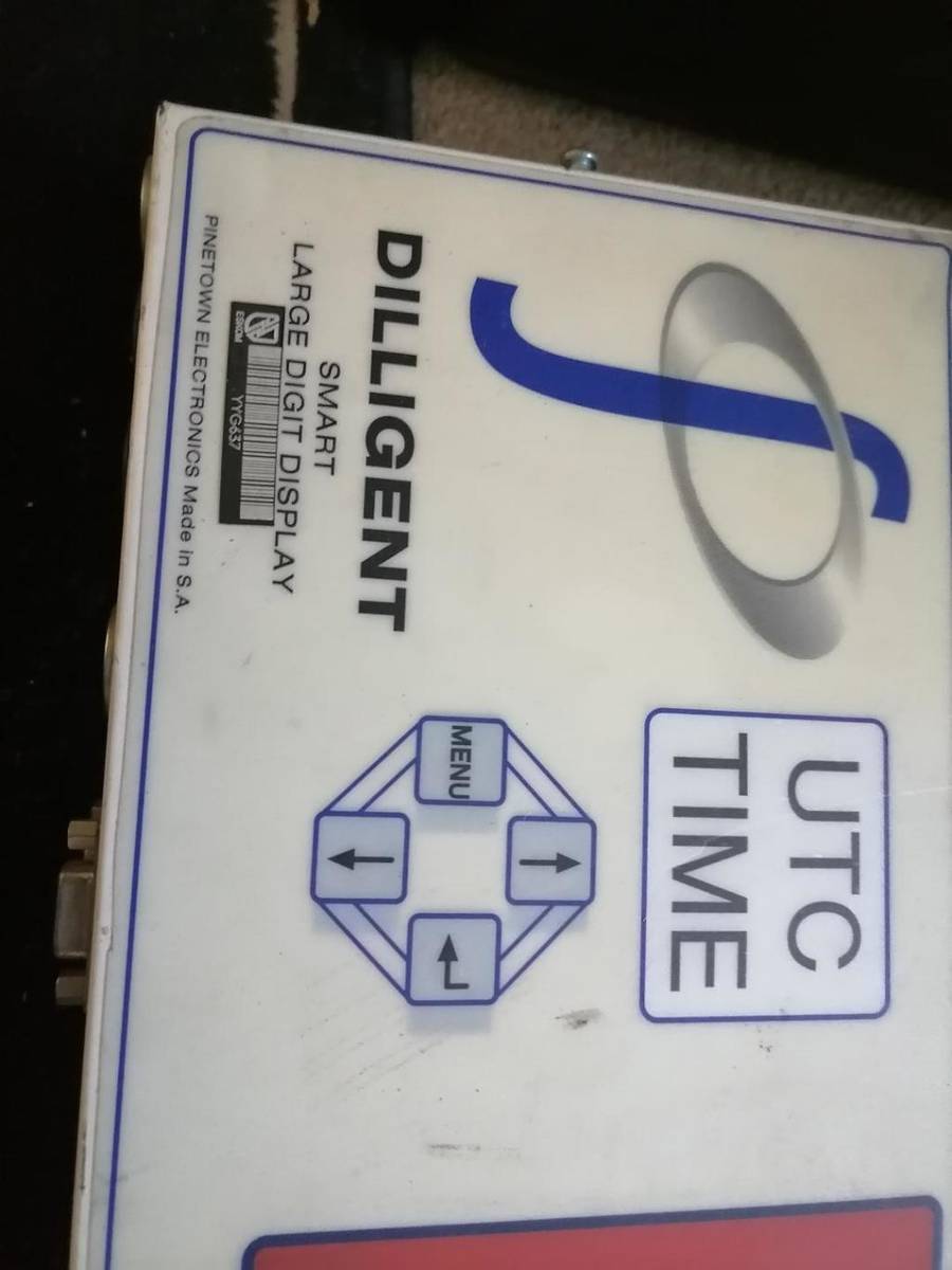 Signage - LOT OF 2 X DILLIGENT SMART LARGE DIGITAL DIPLAY SIGNS*ONE BID FOR BOTH** was sold for ...